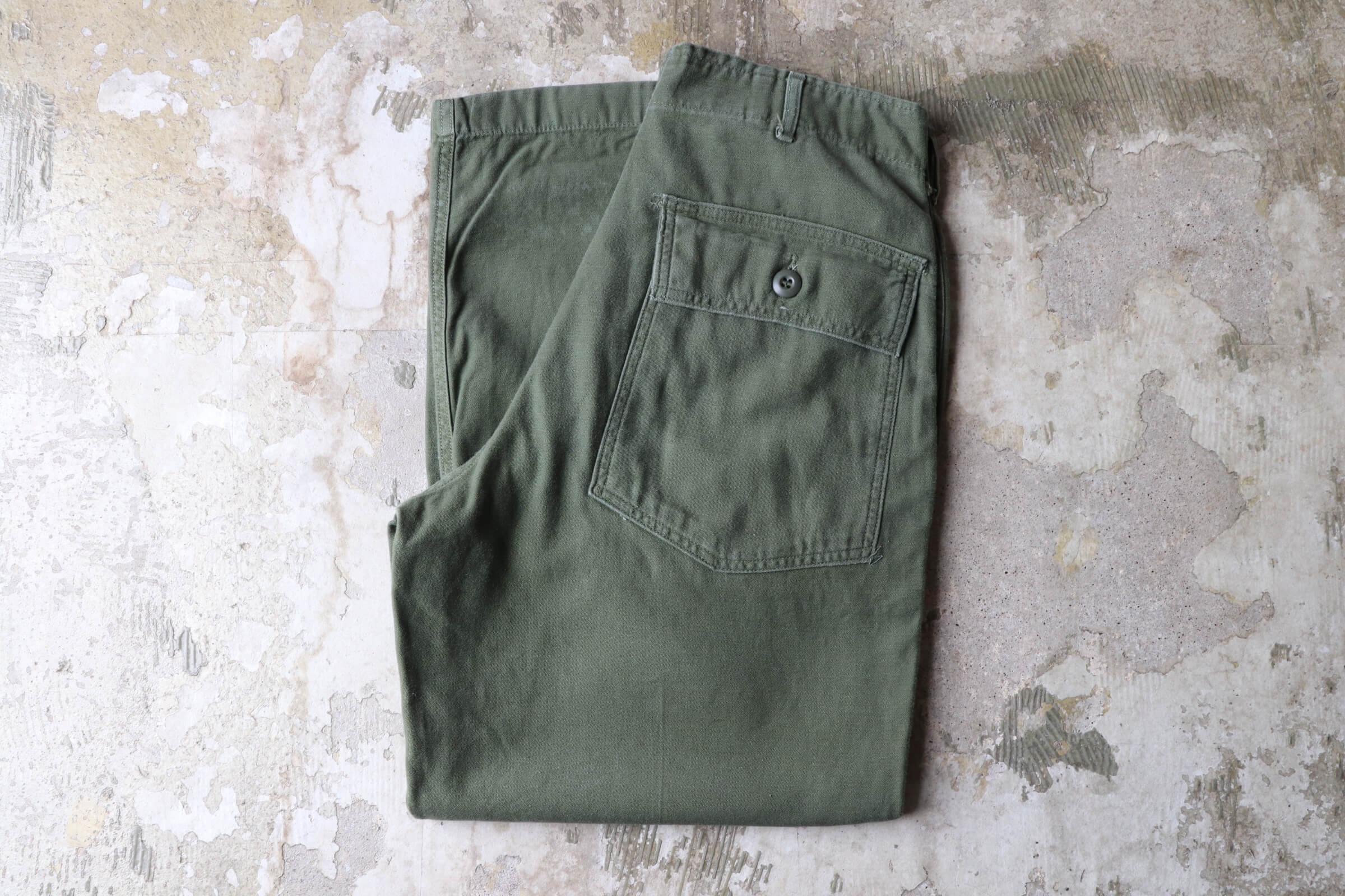 1970S US ARMY BAKER PANTS