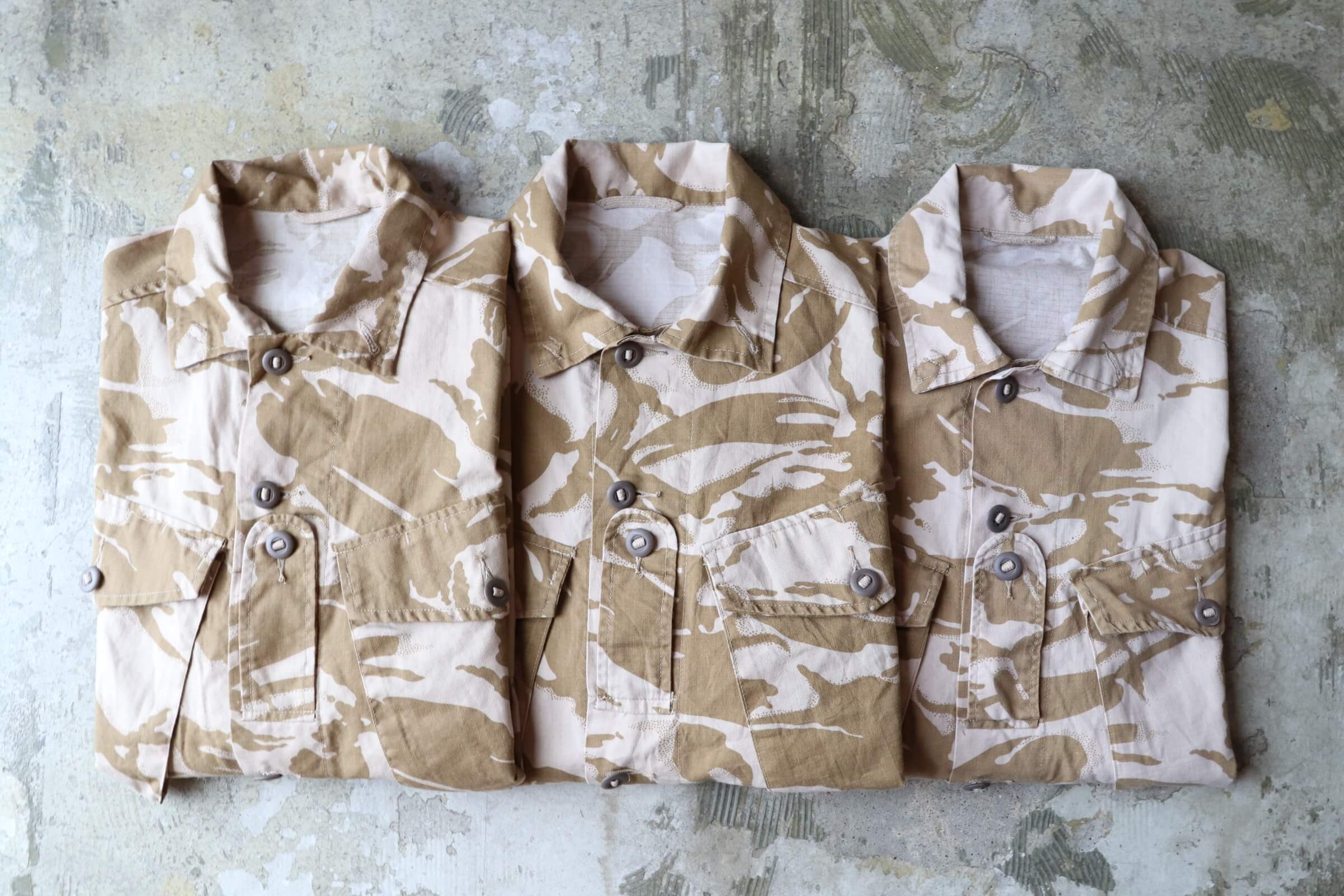 BRITISH ARMY TROPICAL DESERT DPM JACKET