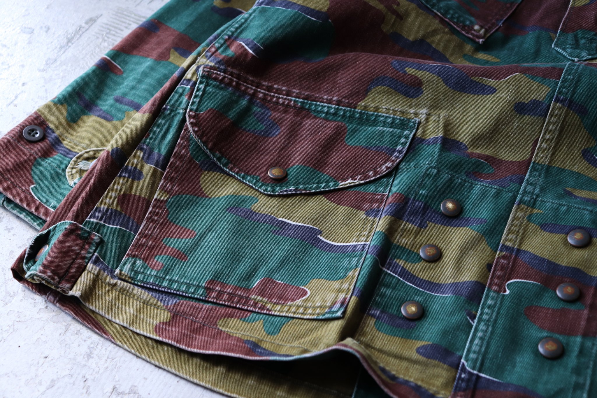 1980S BELGIAN ARMY DENISON SMOCK JACKET