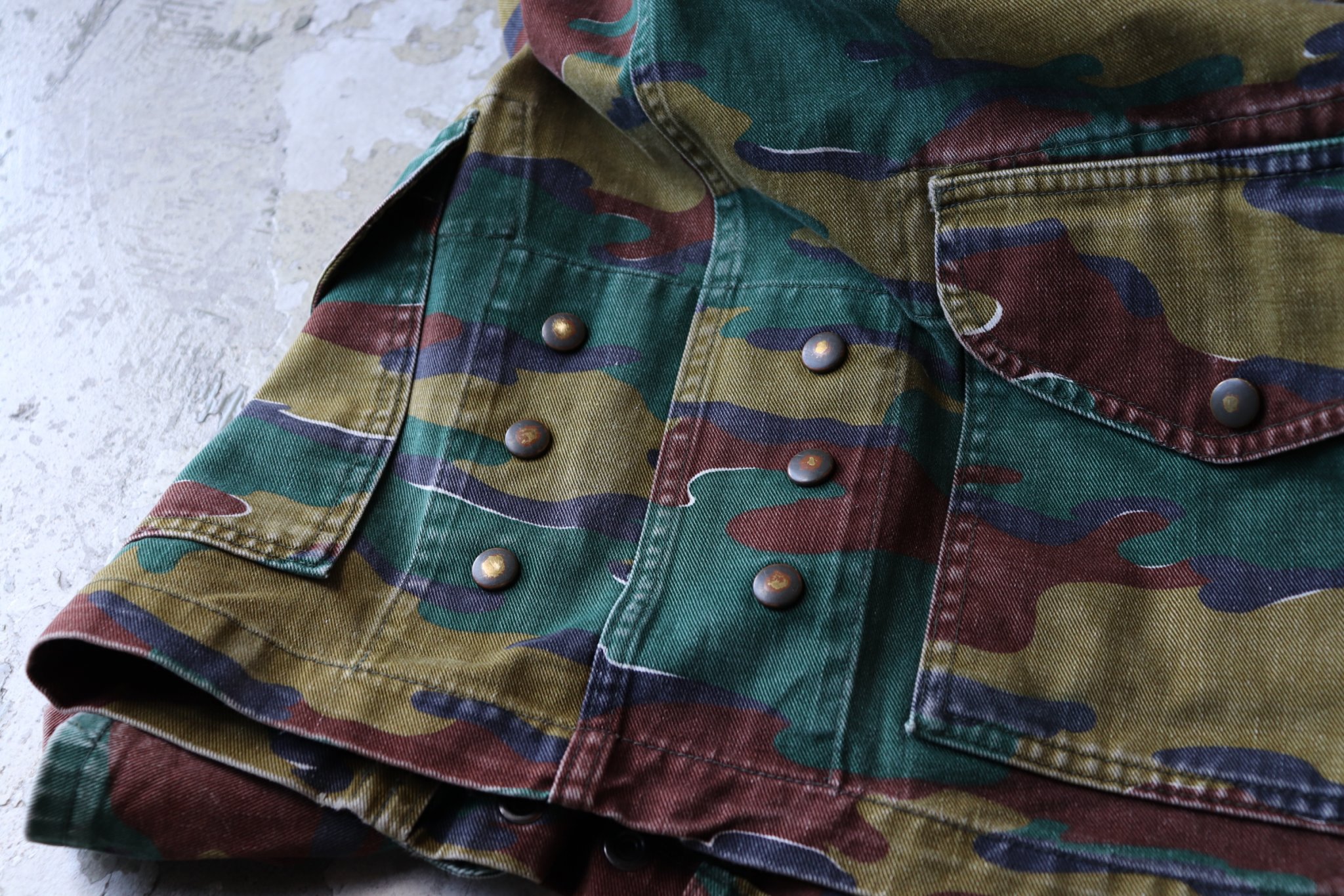 1980S BELGIAN ARMY DENISON SMOCK JACKET